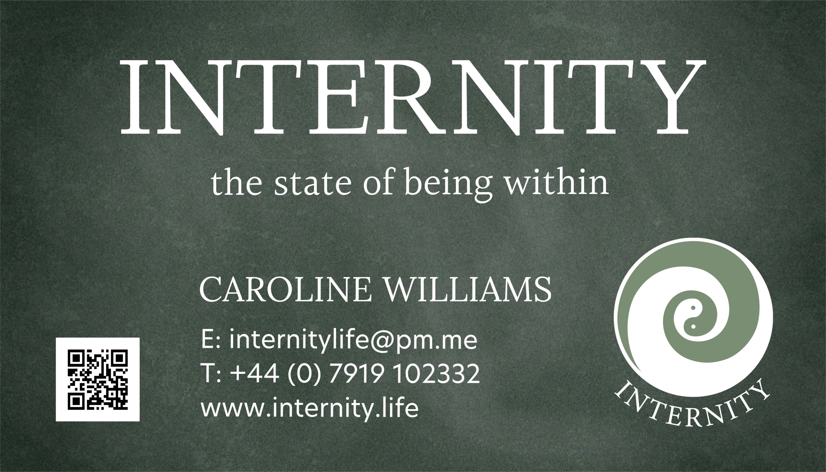 A Little Book for Contemplation – Internity – the state of being within